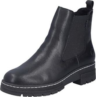 Rieker Femme 73892 Bottes Chelsea, Noir, 42 EU