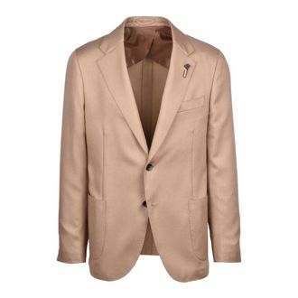 Lardini Giacca Stondata - - Jackets - Herren - Braun - M