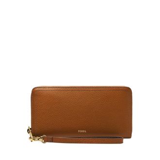 Fossil Womens Logan Clutch, Brown