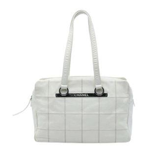 Chanel Pre-owned Quilted Caviar Leather Shoulder Bag - - Pre-owned - Damen - Wei&szlig; - ONE SIZE