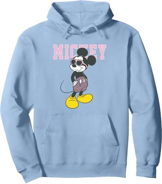 Disney Mickey Mouse Leopard Pose Pullover Hoodie