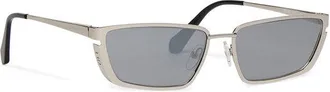 Off-white Sonnenbrillen OERI119 Silberfarben