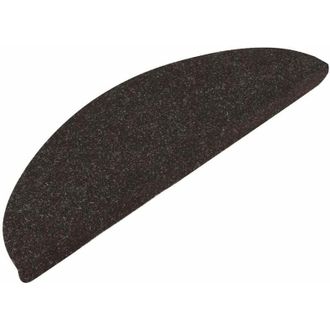 vidaXL Stufenmatten Selbstklebend 20 Stk. Schwarz 65x22,5x3,5 cm Vidaxl