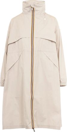 K-Way Femme, Manteaux, Beige, Taille: 42 FR Aubette Memory Touch Parka