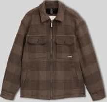 Tom Tailor Hemdjacke mit Label-Detail
