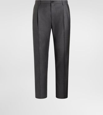 Dolce & Gabbana Hose Aus Schurwolle In Nadelstreifen-optik - Mann Hosen Und Shorts Mehrfarbig 54