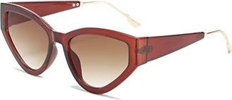 Generic Ombres triangulaires oeil de chat pour hommes et femmes, lunettes de soleil de vacances en plein air (couleur : E, taille : moyen) 2026, E, Taille uni