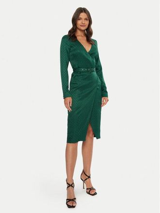 Guess Coctailkleid 4BGK16 7169A Gr&uuml;n Regular Fit