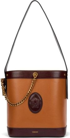 Versace Femme, Sacs, Brun, Taille: ONE Size Sac seau Medusa