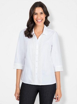 Witt Klassische Bluse Bluse 3/4-Arm