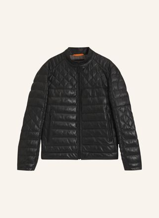HUGO BOSS Lederjacke Jonn2_In schwarz