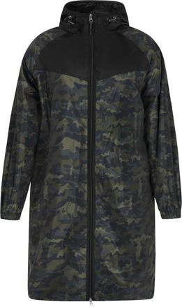 Mymo Mantel Frauen olivfarbene Tarnung