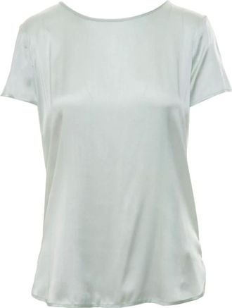 Max Mara Femme, Blouses et Chemises, Vert, Taille: 34 FR Blusa Cortona