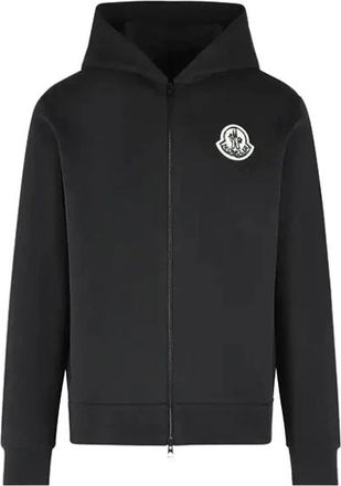 Moncler Homme, Sweatshirts et sweats &agrave; capuche, Noir, Taille: L SweaT-shirt z kapturem rozpinany