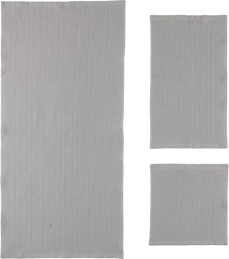 Rhomtuft Handtücher Face & Body Kiesel - 85