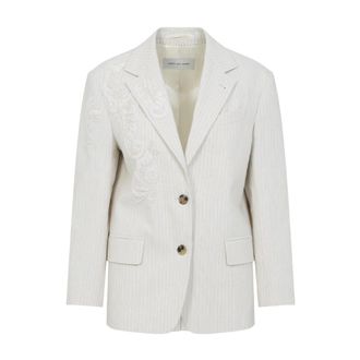 Dries Van Noten Tailored Blazer - - Jackets - Damen - Beige - M