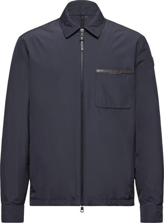 Moncler Moncler Tollymore Down Shirt Jacket, Men, Blue, Size: 0