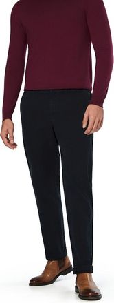 Daniel Hechter Herren Chino blau Baumwolle