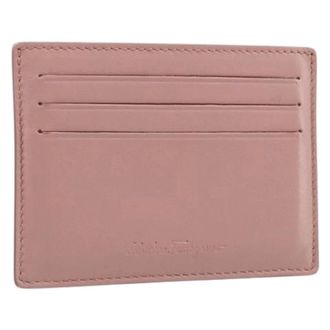 Ferragamo Portefeuille en cuir Pre-owned - Femme - Pre-owned - Rose - Taille: ONE Size