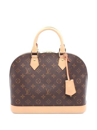Louis Vuitton sac à main monogrammé Alma (2021) - Marron