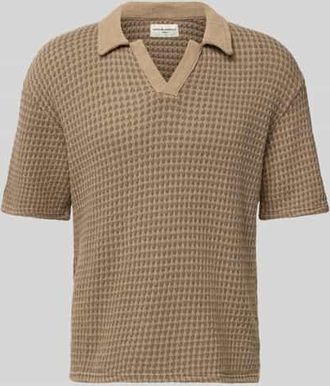 Officine G&eacute;n&eacute;rale Poloshirt mit V-Ausschnitt