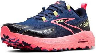 Brooks 1204161B496 Cascadia 18 Femme Grey Blue/Pink/Sunny Lime EU 42.5