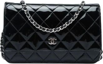 Chanel Pre-owned Wallet on Chain - Femme - Pre-owned - Noir - Taille: ONE Size