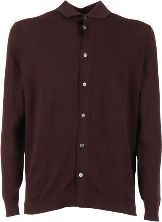 FILIPPO DE LAURENTIIS Homme, Pulls, Brun, Taille: 2XL Camicia ML