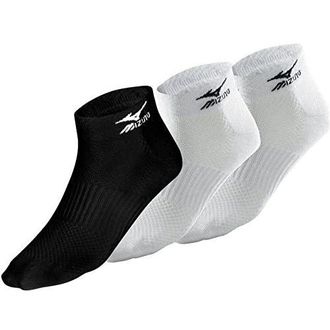 Mizuno Chaussettes unisexes Training Mid - paquet de 3 Large blanc