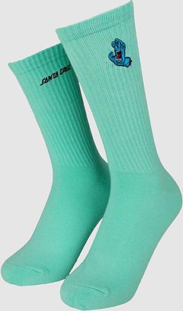Santa Cruz Screaming Mini Hand 8-11 Socks mint