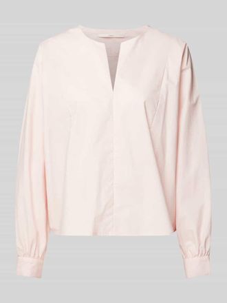 Lanius Regular Fit Bluse mit V-Ausschnitt