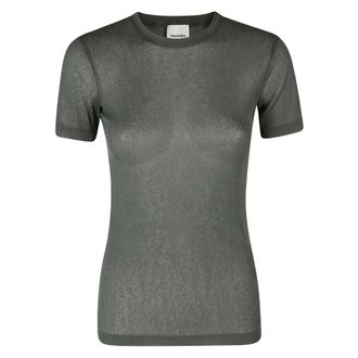 Nanushka Femme, Tops, Vert, Taille: 38 FR Darcy T-Shirt