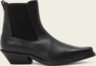 AllSaints Carter bottines Chelsea en cuir noires