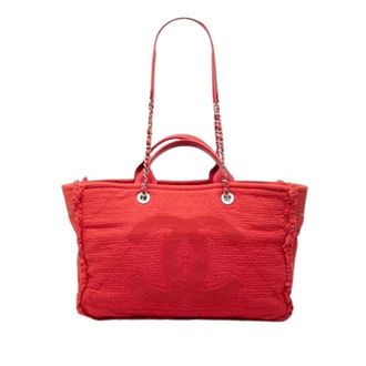Chanel Pre-owned CC Double Face Deauville - - Pre-owned - Damen - Rot - ONE SIZE