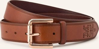 Max Mara Lederg&uuml;rtel Mxaesodo braun