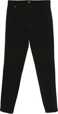 HUGO BOSS Homme, Pantalons, Noir, Taille: W32 L34 Pantalon Chino Coupe Droite