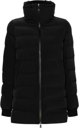 Herno Femme, Vestes, Bleu, Taille: 42 FR Veste Bleu Marine Matelass&eacute;e Imperm&eacute;able