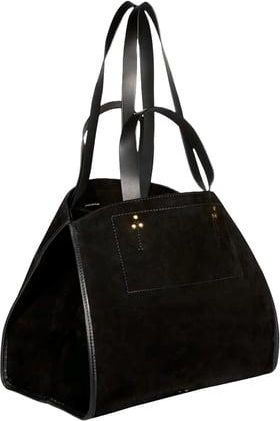 Jerome Dreyfuss Sac cabas L&eacute;on M en cro&ucirc;te de cuir