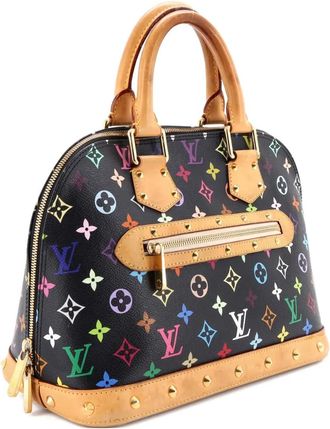 Louis Vuitton Alma Handbag Monogram Multicolor PM satchel - Schwarz