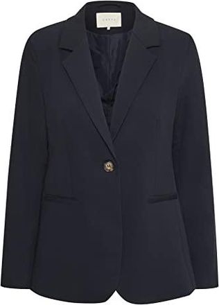 Kaffe Womens Blazer Tailored Fit Single Button Long Sleeves Side Pockets