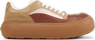 Moschino Baskets basses Ollie en cuir de veau