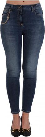 Elisabetta Franchi Femme, Jeans, Bleu, Taille: W30 Jeans skinny