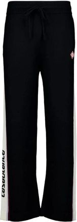 Casablanca Homme, Pantalons, Noir, Taille: M Stripe Merino Knit Pantalons