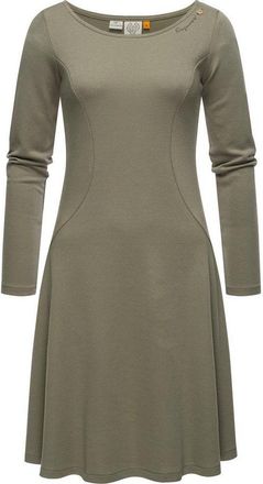 Ragwear A-Linien-Kleid Appero Stylisches Langarm-Kleid für den Winter