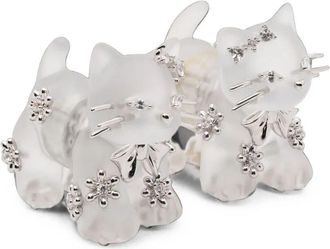Yvmin Earrings Multicolor Split Kitten