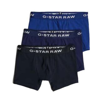 G-Star Homme, Sous-vêtements, Multicolore, Taille: M Lot de 3 Boxers