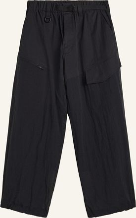 Yohji Yamamoto Y-3 Ut Hose, Gerades Bein schwarz
