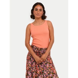 Kaffe Top Carna 10507348 Orange Shaped Fit