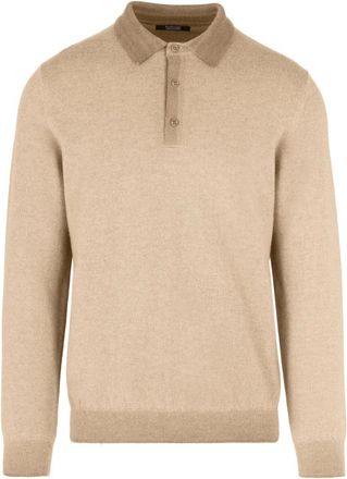 Bomboogie Homme, Pulls, Beige, Taille: L Pull Col Montant en Laine M&eacute;rinos