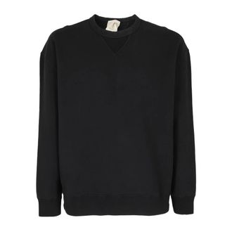 Ten c Rundhals-Sweatshirt - - Sweatshirts & Hoodies - Herren - Schwarzk - M
